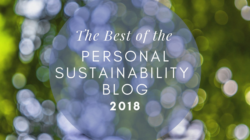 The Best of the Personal Sustainability Blog 2018 – Sustainable Self